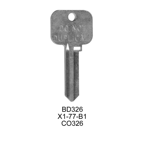 BD326 – Blue Dog Keys
