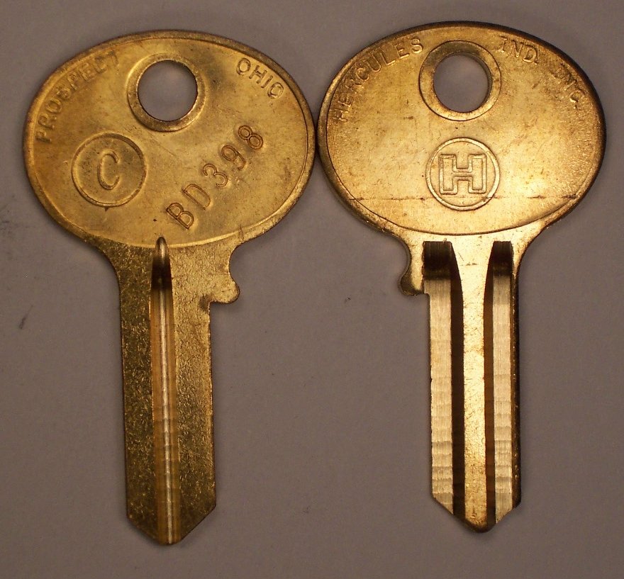 BD398 – Blue Dog Keys