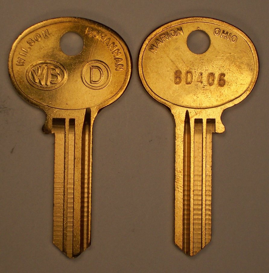 BD406 – Blue Dog Keys