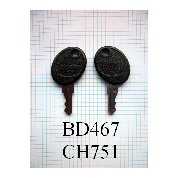 Panel / Cap / Hitch Lock – Blue Dog Keys