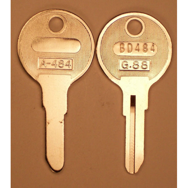 BD484 – Blue Dog Keys
