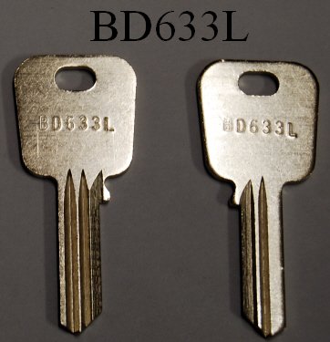 BD633L – Blue Dog Keys