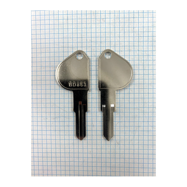 BD863 – Blue Dog Keys